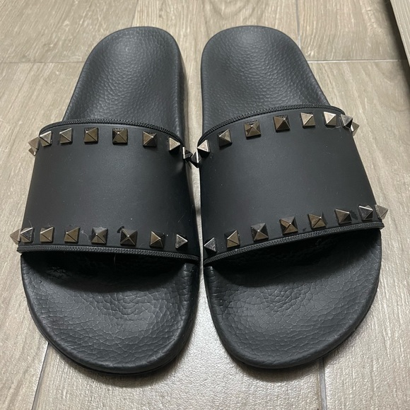 Valentino Garavani | Shoes | Valentino Rockstud Pool Slides | Poshmark